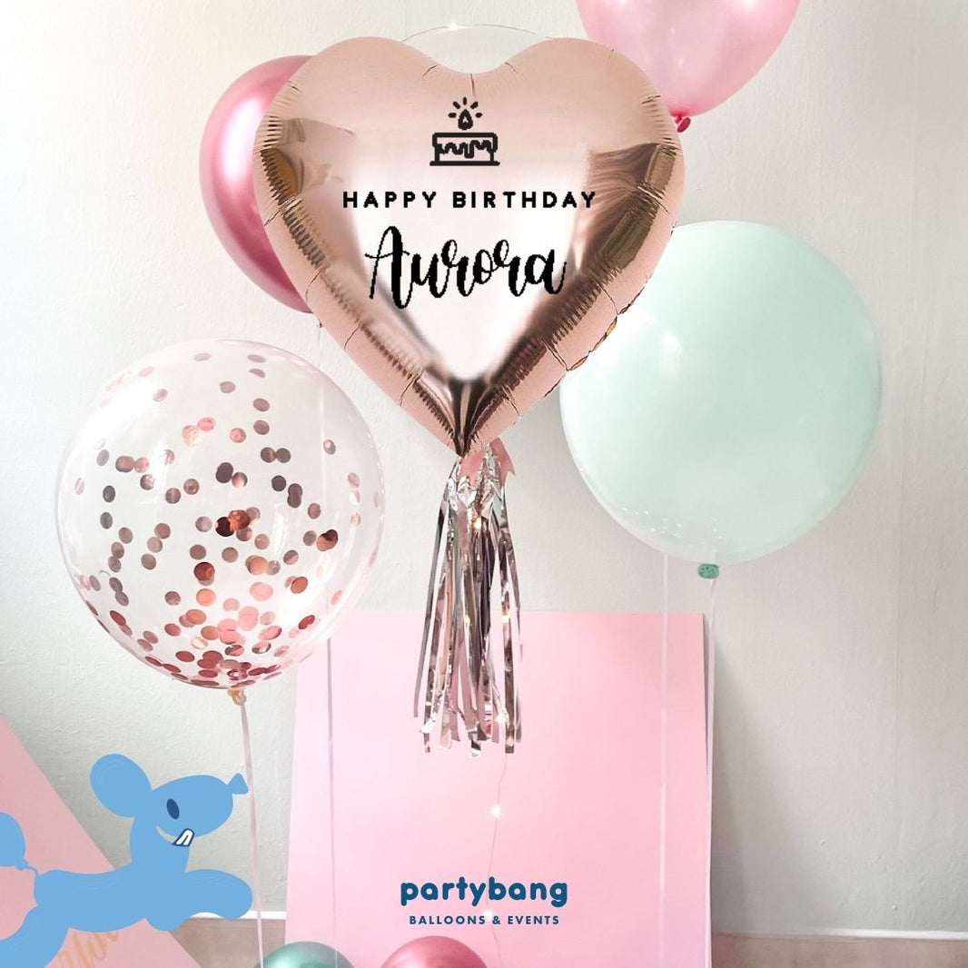 Helium Balloons Jumbo Surprise Gift Box – Partybang