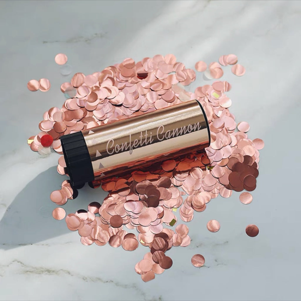 Clearance Confetti Cannon Popper [Rose Gold] – Partybang